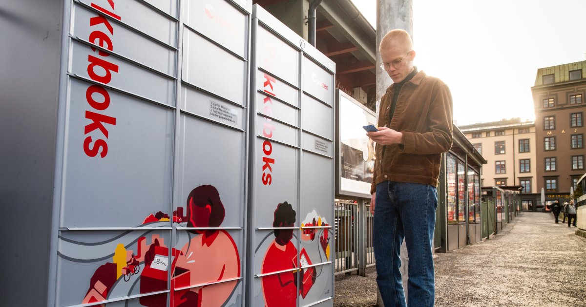 Hent pakkene dine når du vil i Postens pakkebokser