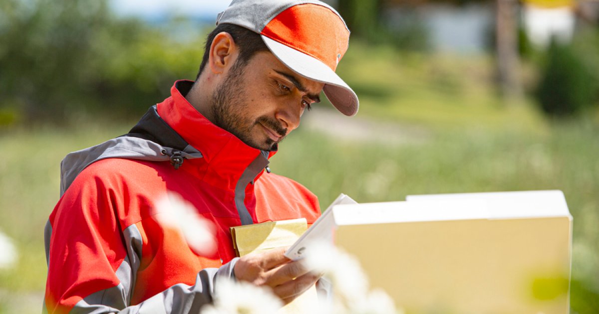 Send fra egen postkasse